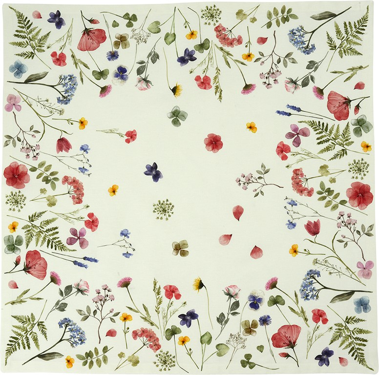 Sander Serie Suzanne Blumenmuster auf Baumwolle gedruckt