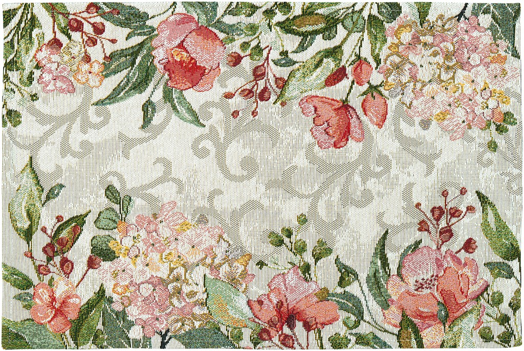 Sander Serie Love Flowers - Bildhaftes Gobelingewebe