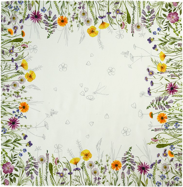 Sander Serie Sophia Blumen Digitaldruck