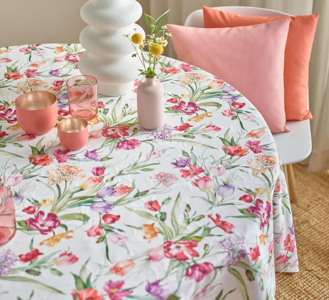 Sander Serie Tulya-Tulpenpracht auf Matelassé